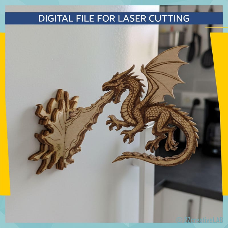 Laser Layered Magnet Svg - Etsy UK