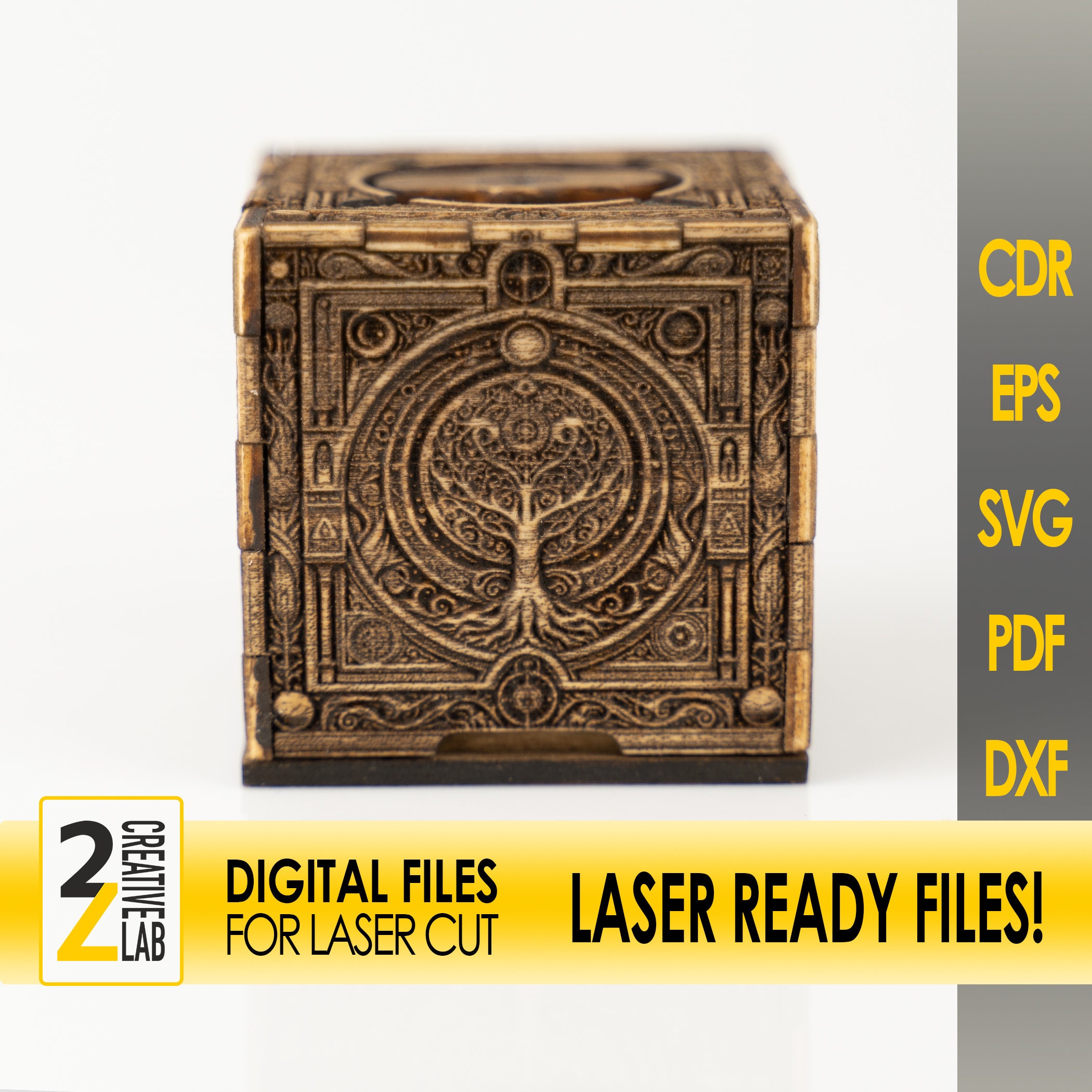 DIY Mini Gift Box Cutting Template - Instant Download Files - Etsy