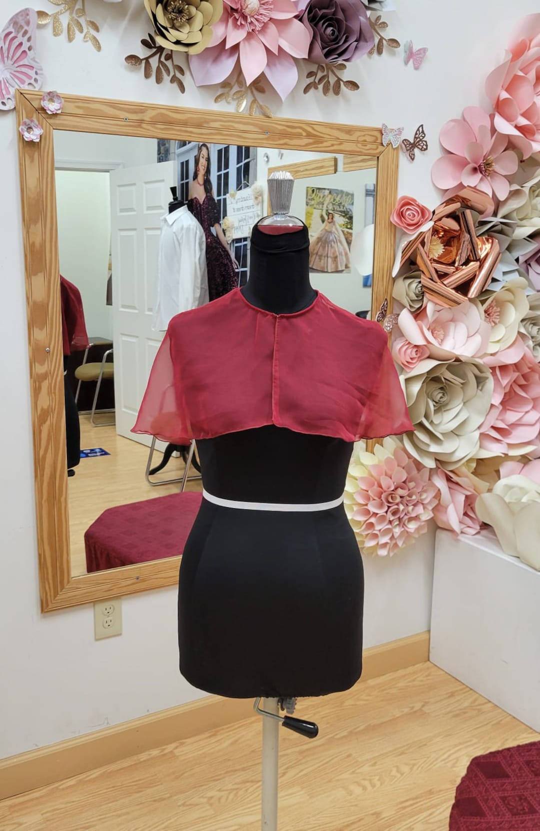 Pink Sheer Cape - Etsy