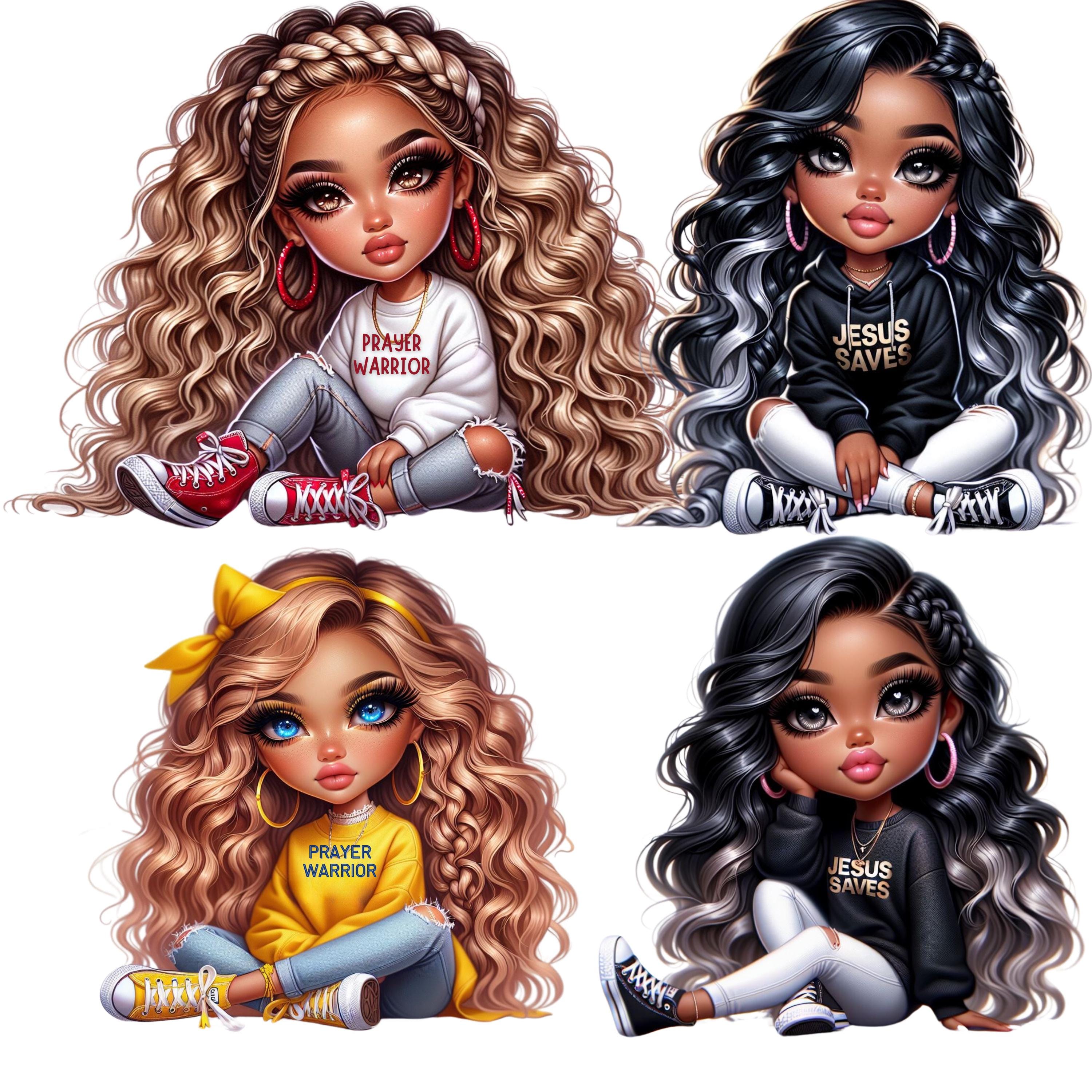Chibi Faith Doll Chibi Woman Png Faith Based Christian Clipart inspired ...