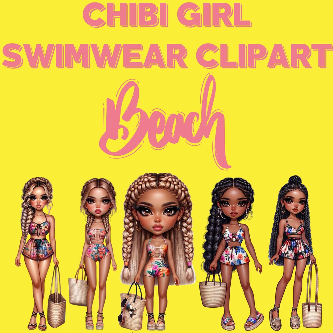 Chibi Swimsuit Clipart Swimsuits Clipart Chibi Swimsuit Chibi Fashion ...