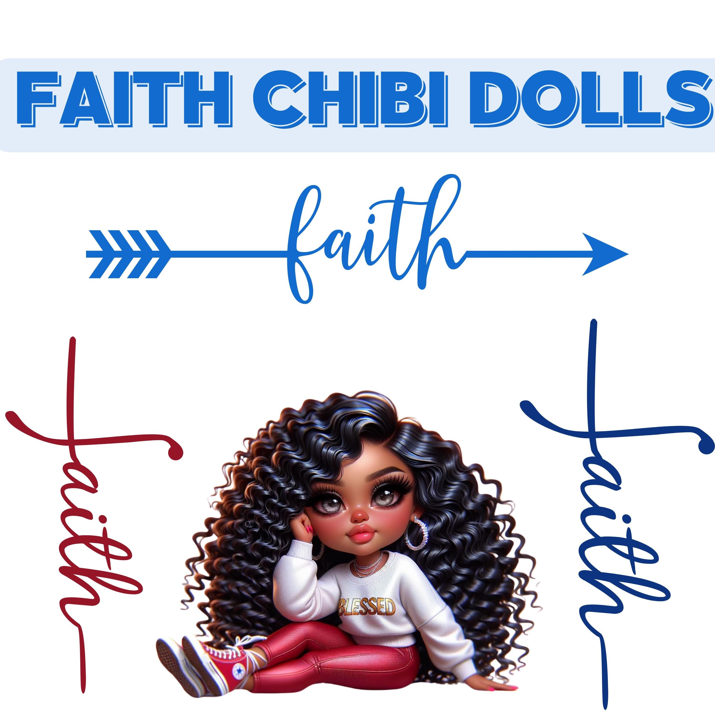Chibi Faith Doll Chibi Woman Png Faith Based Christian Clipart inspired ...
