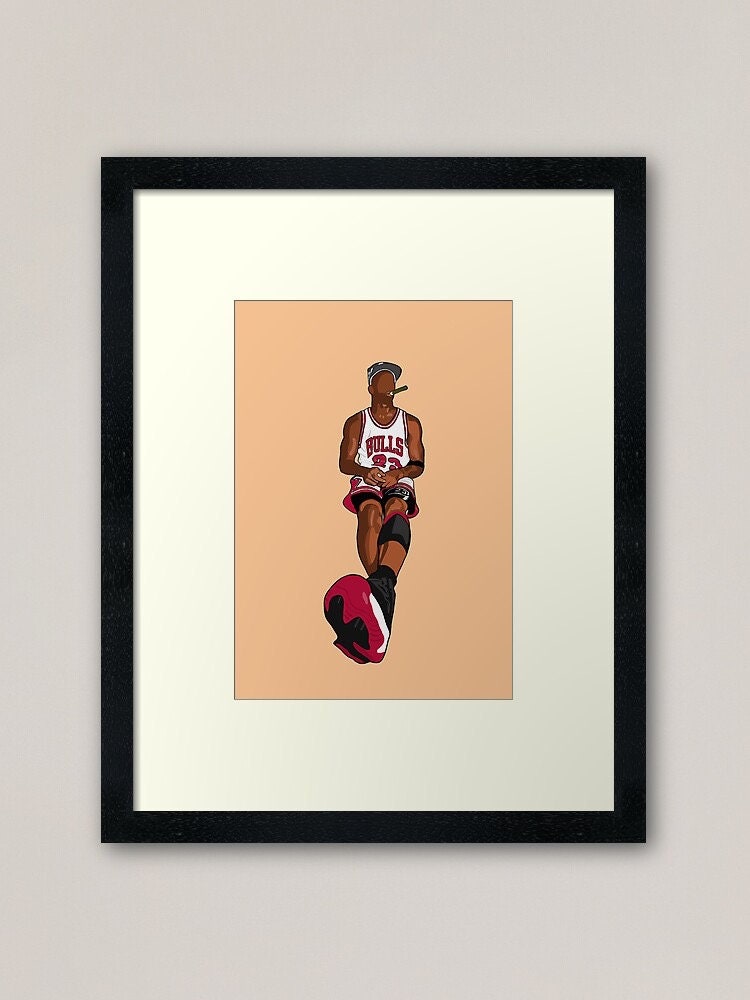 Goat Status Michael Jordan Digital Print - Etsy