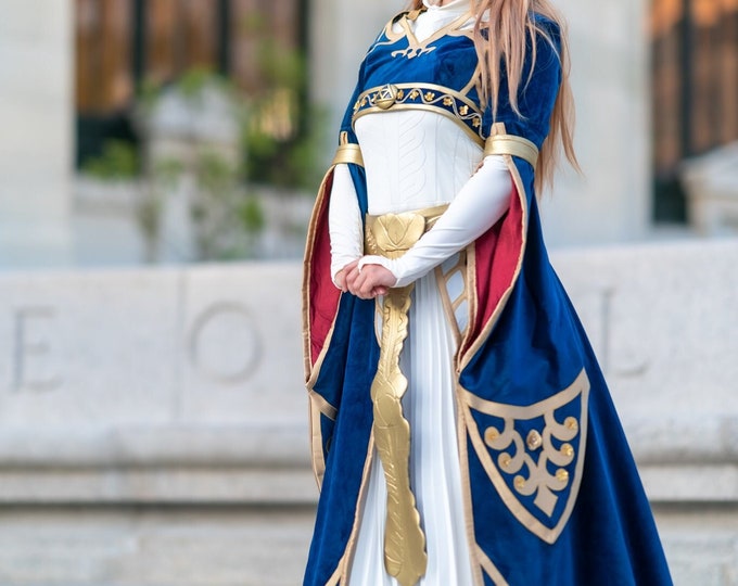 Bespoke Zelda: Breath of the Wild Princess Zelda Royal Dress Costume - Etsy