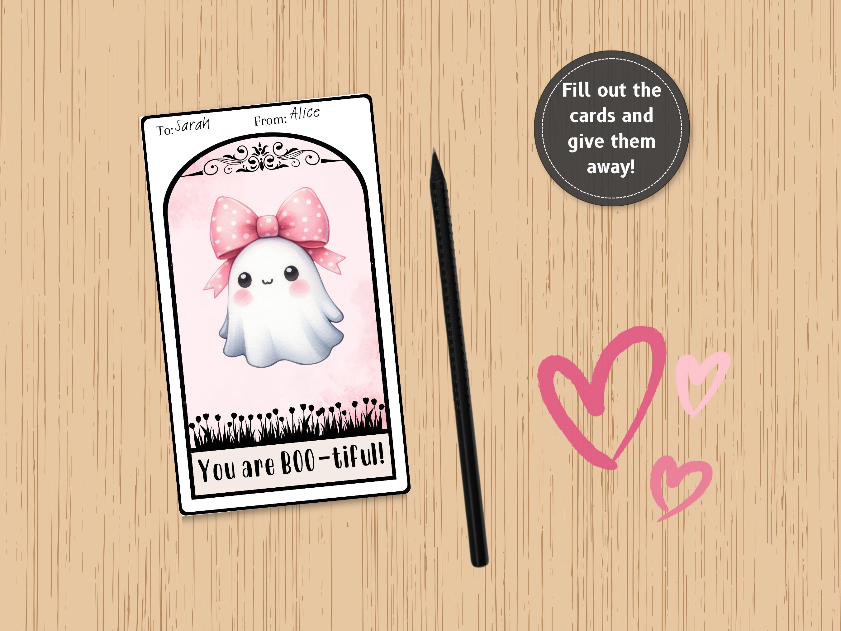 Ghost Valentine's Day Cards | Ghost Valentines | Valentines Day Cards ...