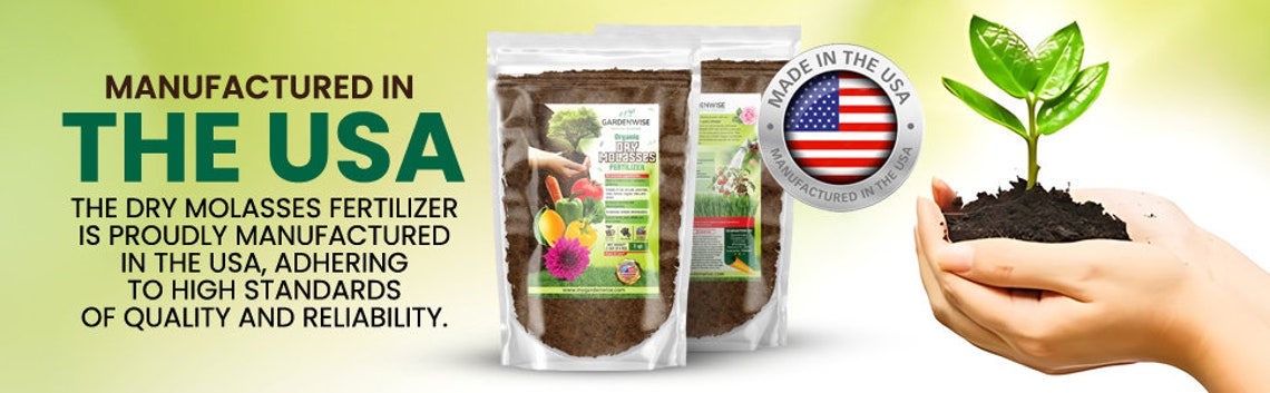 GARDENWISE Organic Molasses for Plants; Horticultural Molasses - Ideal ...