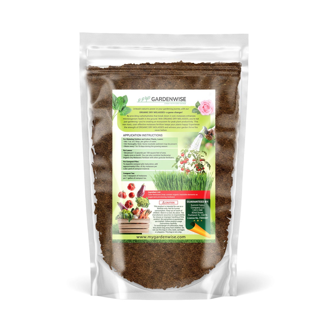 GARDENWISE Organic Molasses for Plants; Horticultural Molasses - Ideal ...