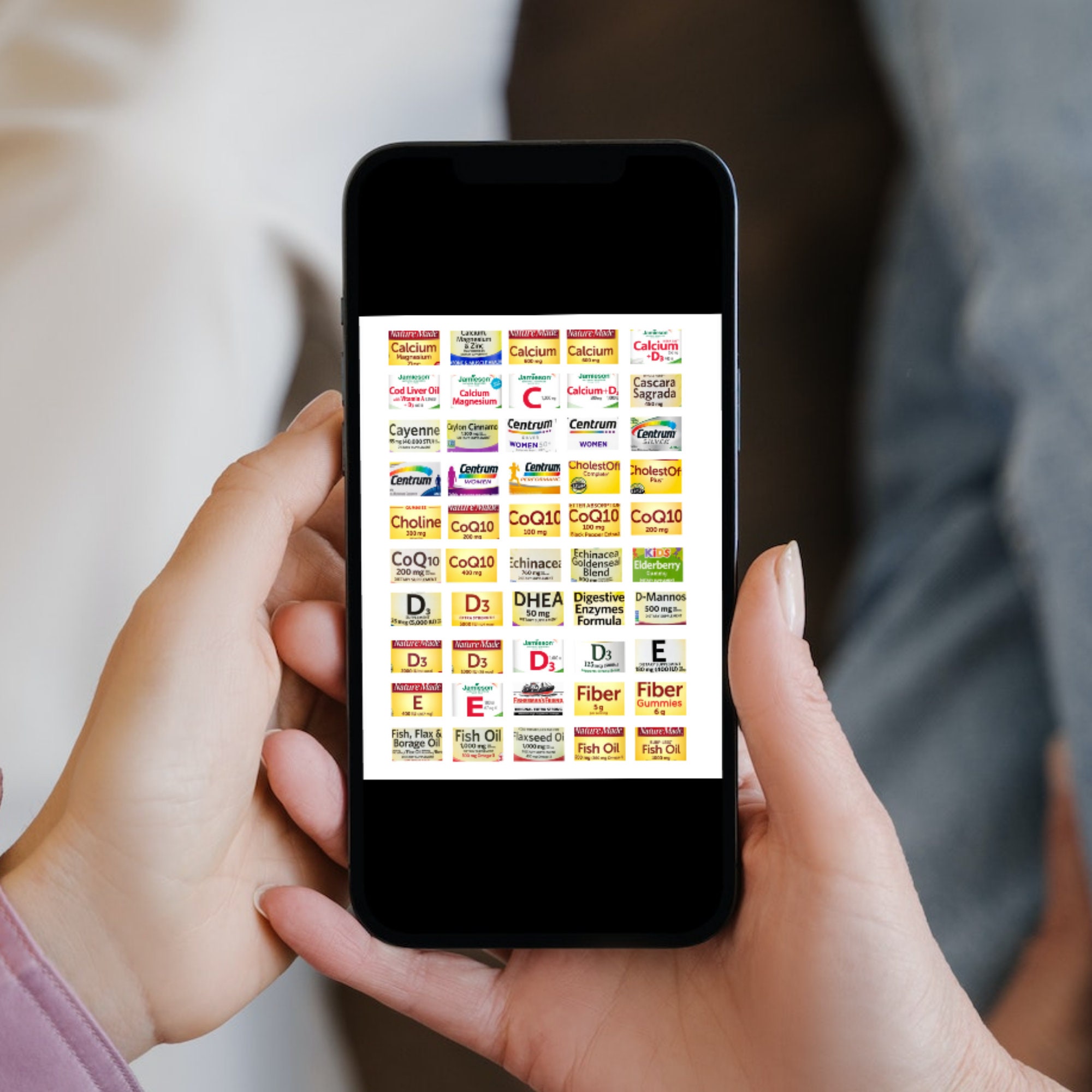 650 Pocket Pharmacy Labels Pill Label Sticker Pill Organizer Labels ...