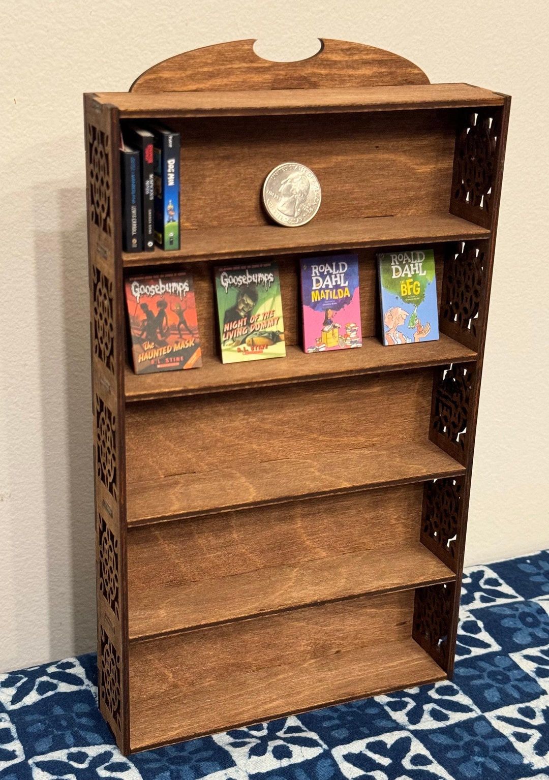 Miniature Bookcase Svg File, Miniature Bookshelves Svg File, - Etsy