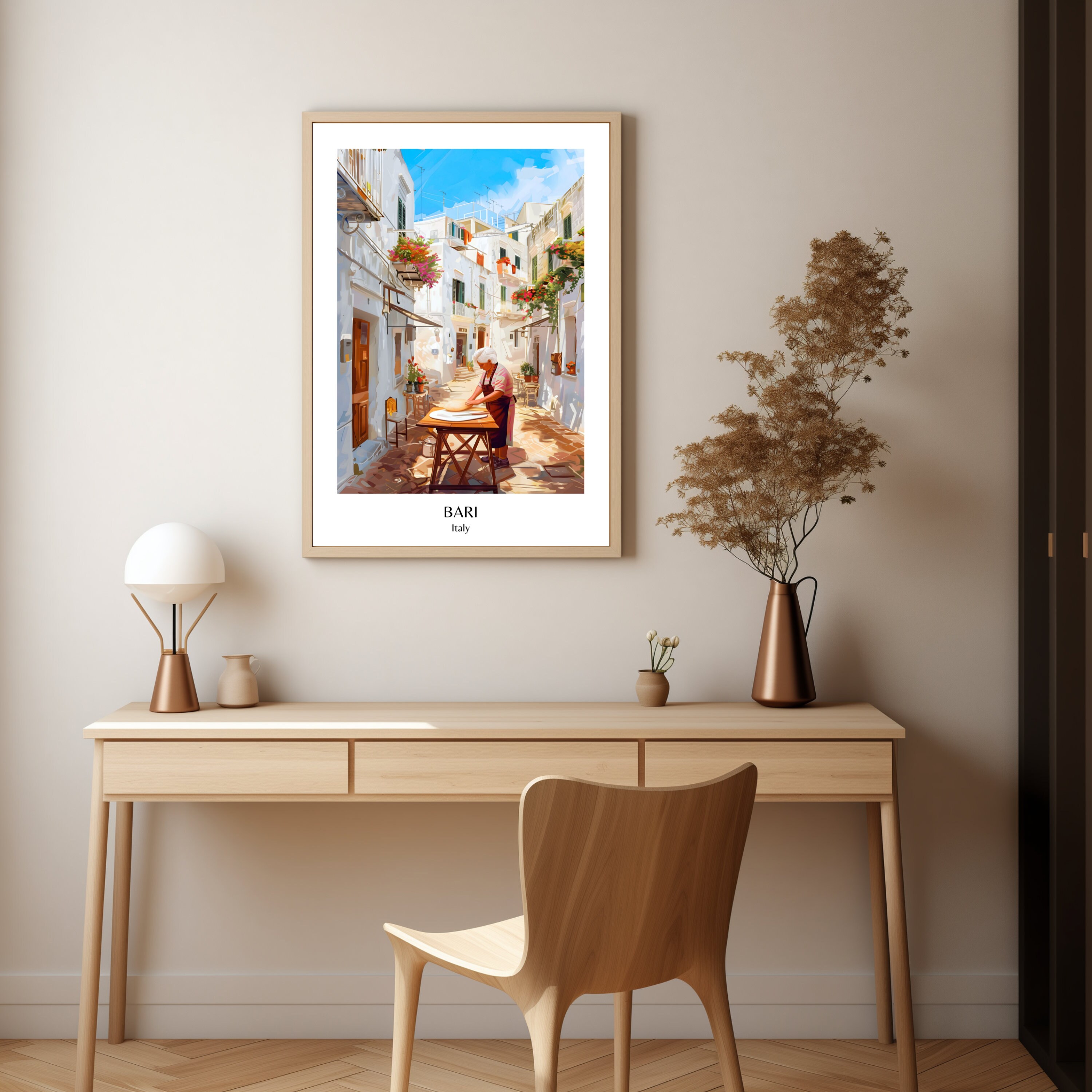 Bari Poster Italy Lifestyle Poster Bari Apulia Poster Apulia Bari ...