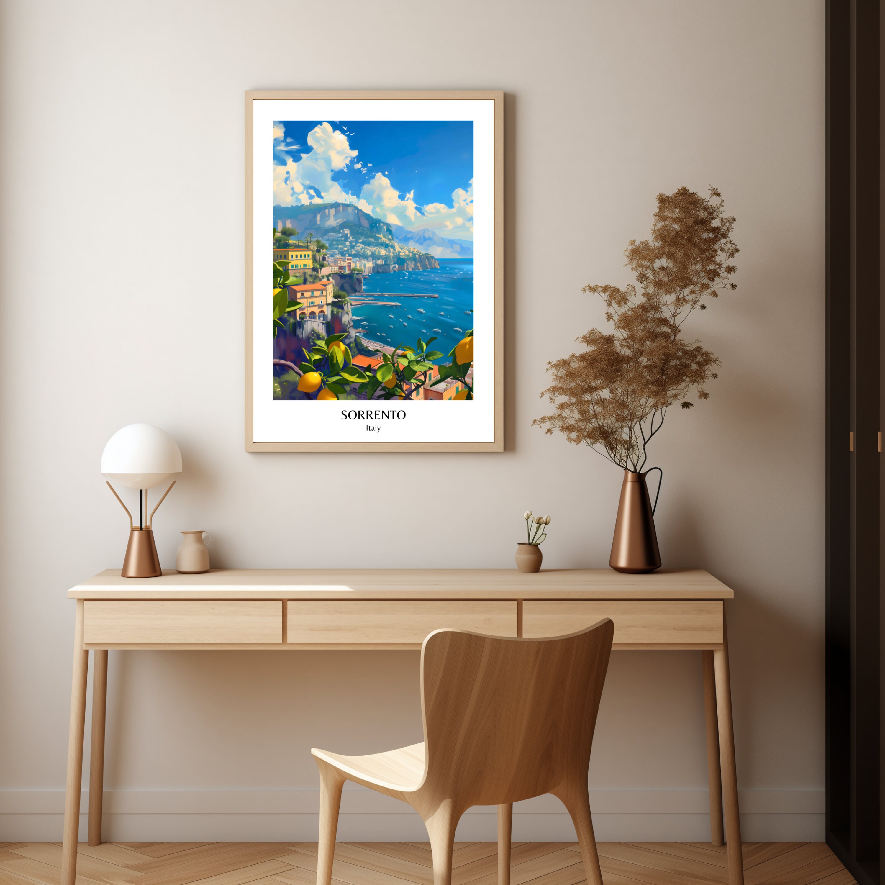 Sorrento Poster Italy Lifestyle Poster Sorrento Italy Print Sea Gift ...