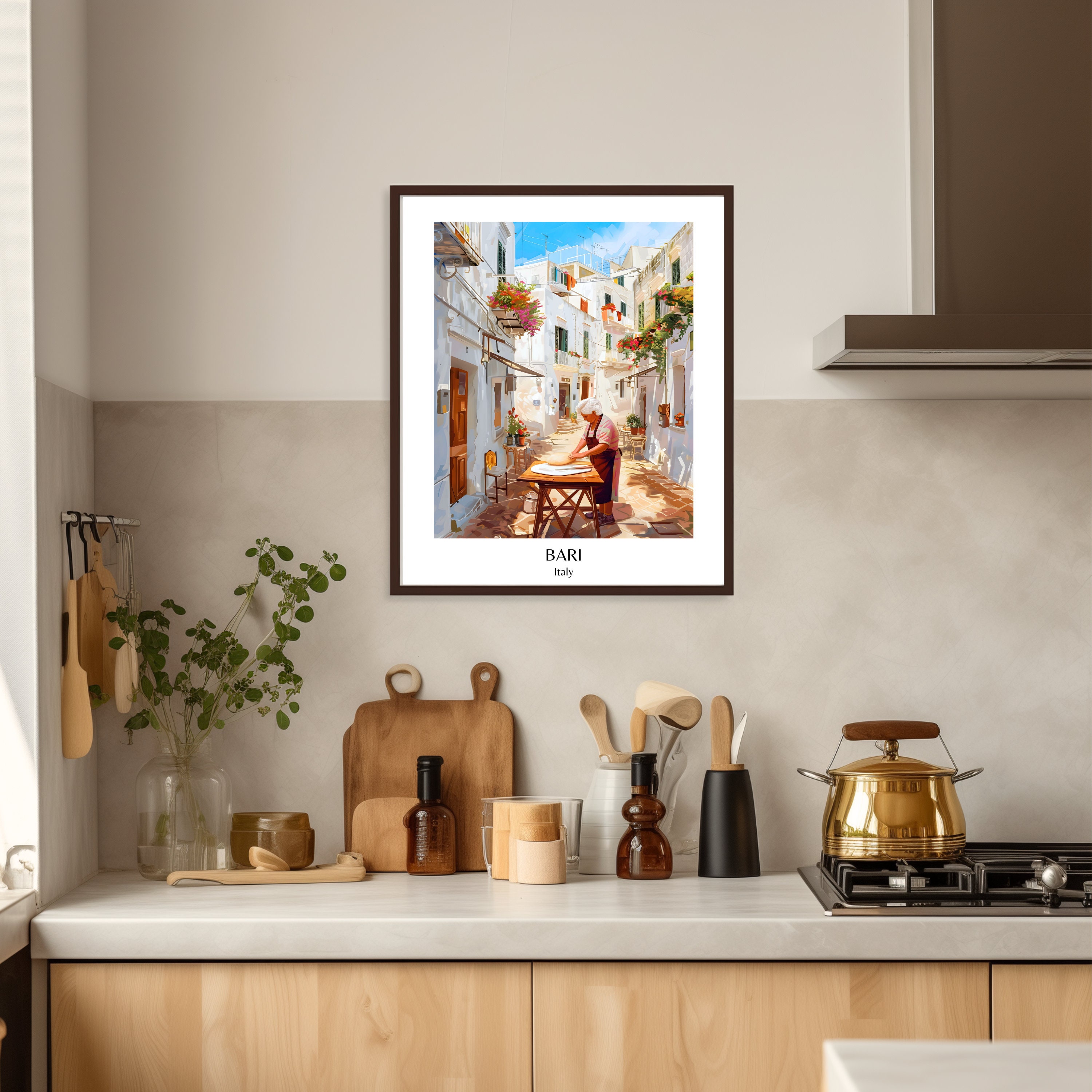 Bari Poster Italy Lifestyle Poster Bari Apulia Poster Apulia Bari ...