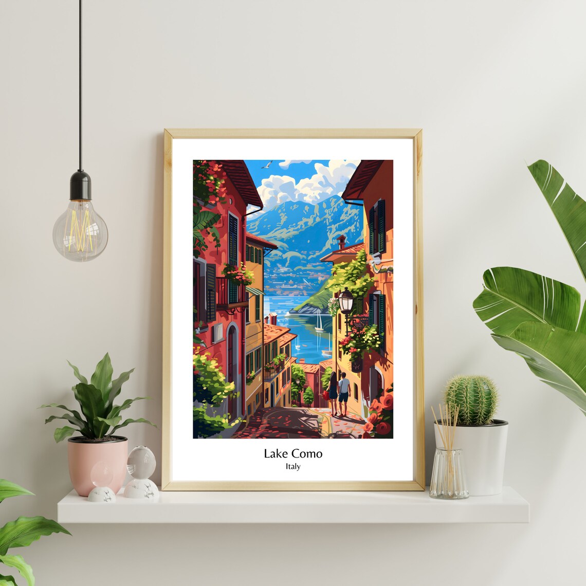 Lake Como Poster Print Italy Lifestyle Poster Bellaggio Travel Poster ...