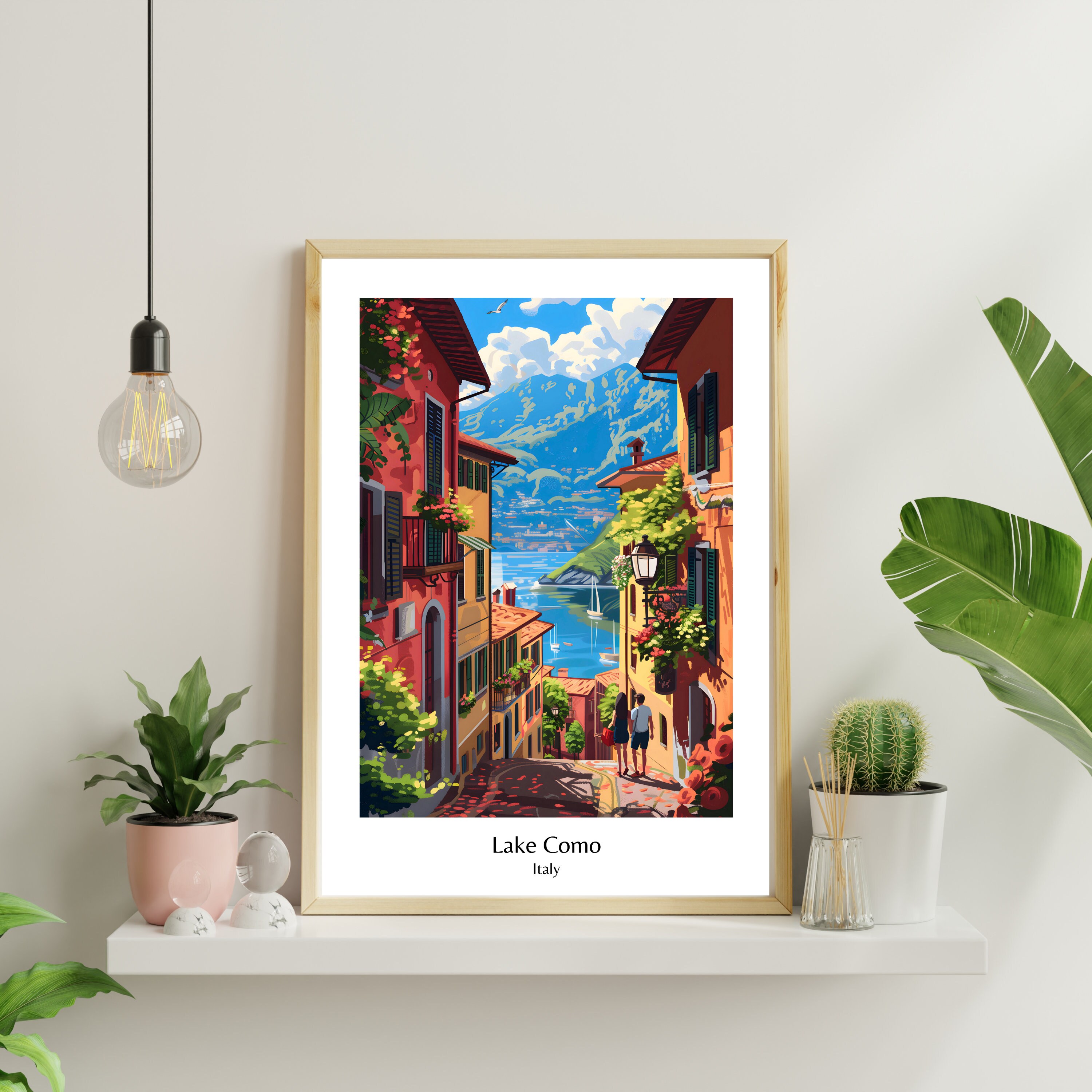 Lake Como Poster Print Italy Lifestyle Poster Bellaggio Travel Poster ...