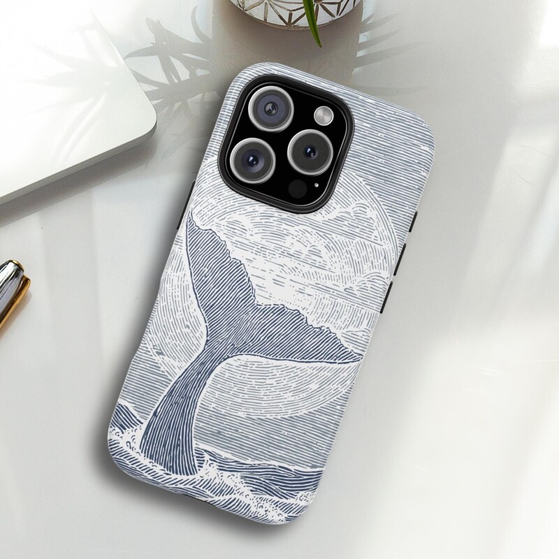 Blue Wave Phone Case - Etsy