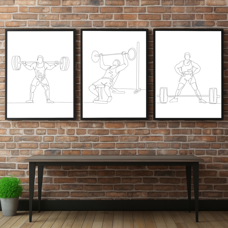 Powerlifting Decor - Etsy