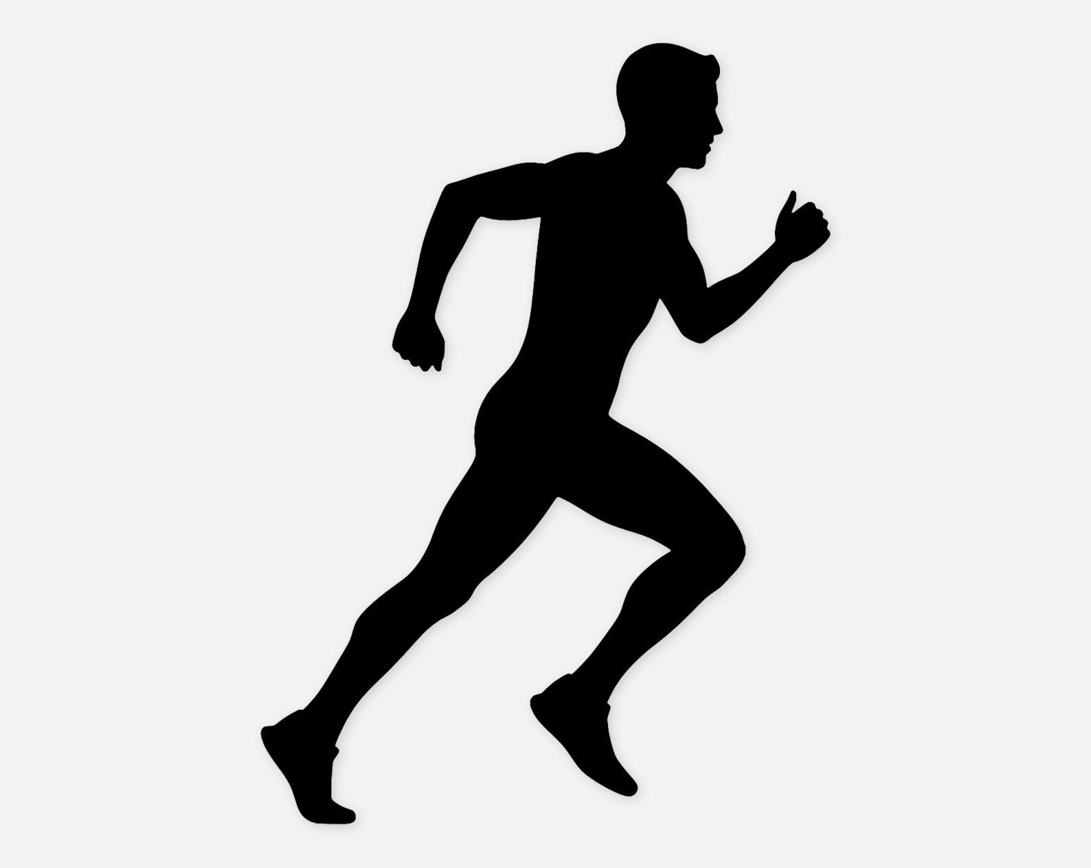 Runner Silhouette Svg Png: Minimalist Cross Country Design for Cricut ...