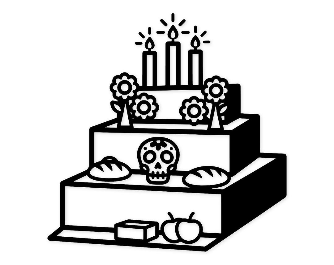 Ofrenda Design Svg Png: Cut Ready Digital Design for Cricut Silhouette ...