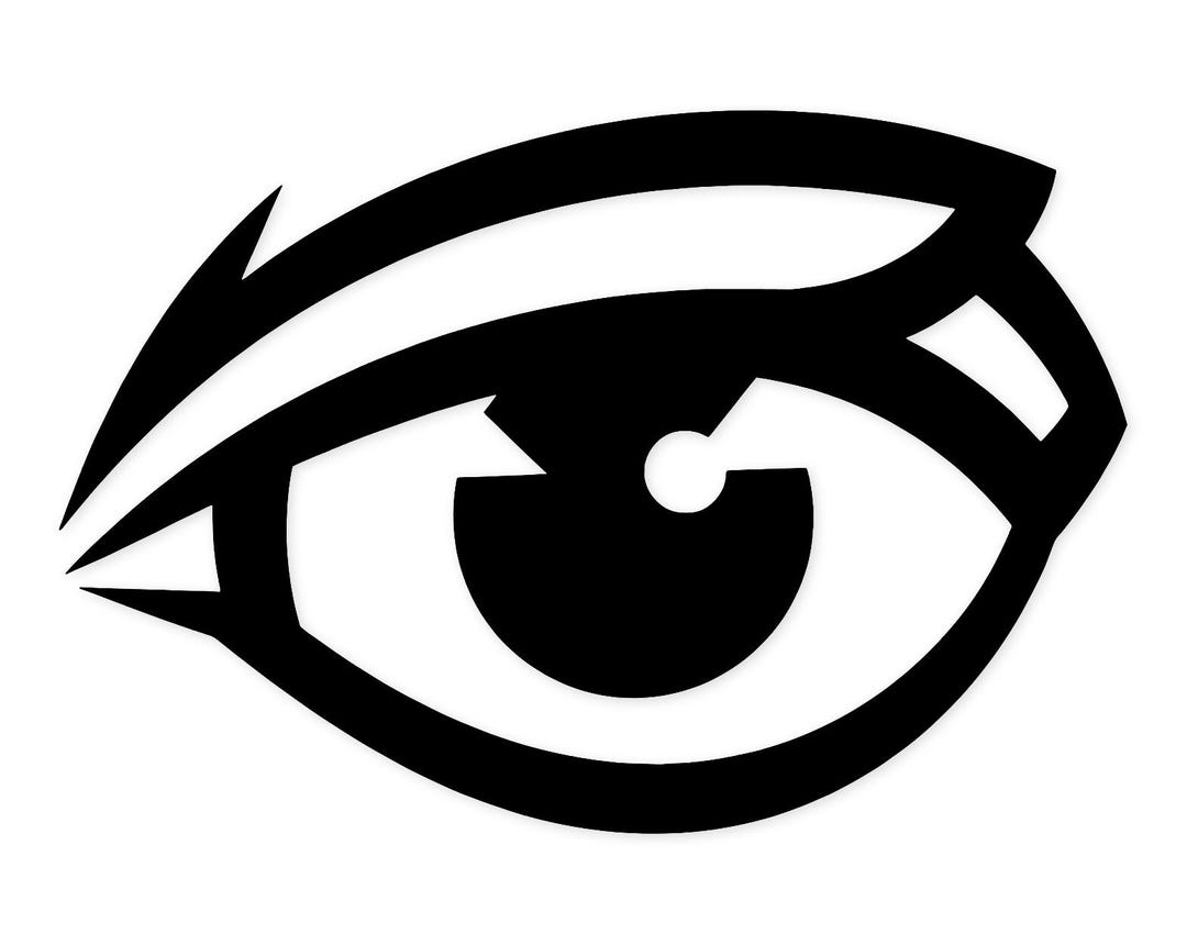 Eye Watching Symbol Svg Png: Bold Clean Design for Decals - Etsy
