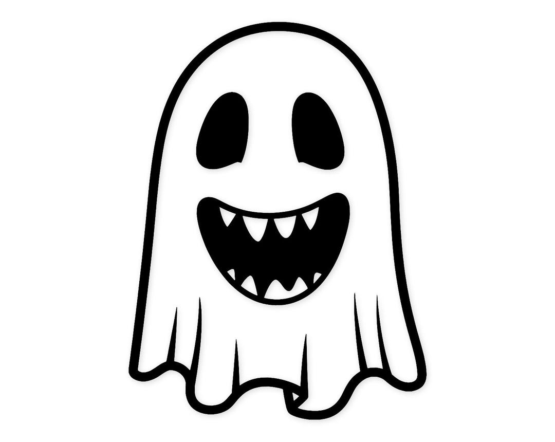 Ghost Face Icon Svg Png: Bold Cut File for T-shirts - Etsy Canada