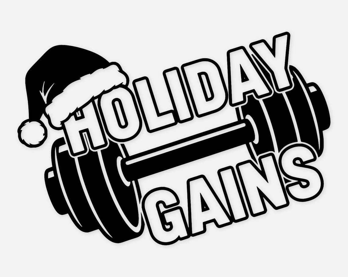 Holiday Gains Svg Png: Cut Ready Digital Design for Cricut Silhouette ...