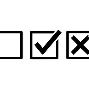 Checkbox Variations Svg Png: Bold Clean Design for Digital Projects - Etsy
