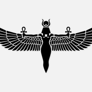 Isis Icon Svg Png: Bold Silhouette for T-shirts - Etsy