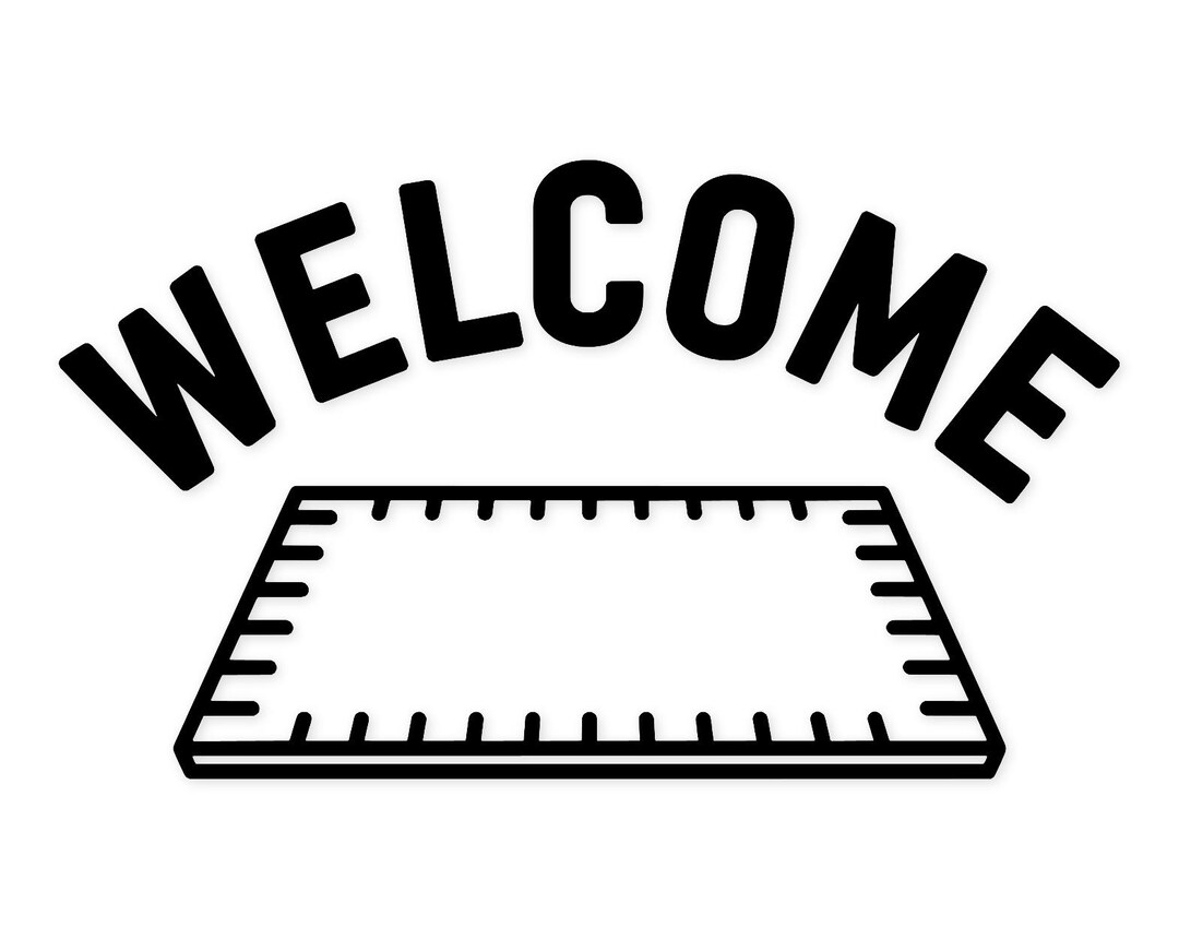 Arched Welcome Sign Svg Png: Bold Design for Home Decor - Etsy