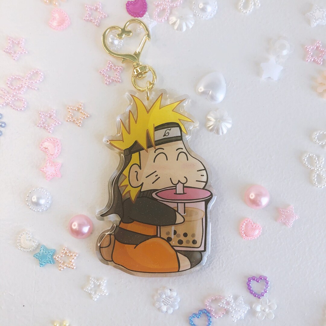 Cute Derpy Ninja Acrylic Keychain - Etsy