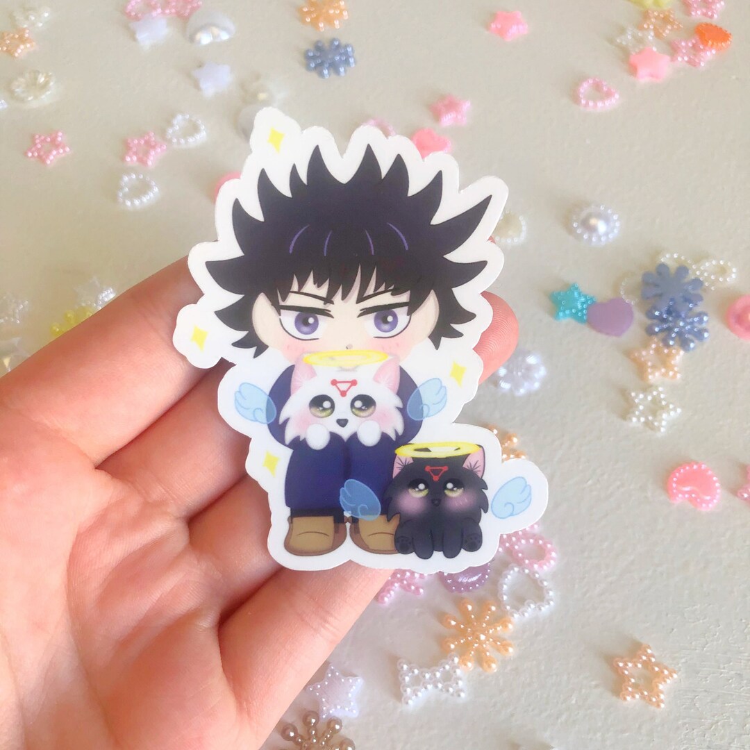 Cute Megumi Sticker JJK, Laptop Sticker, Water Bottle Sticker, Digital ...