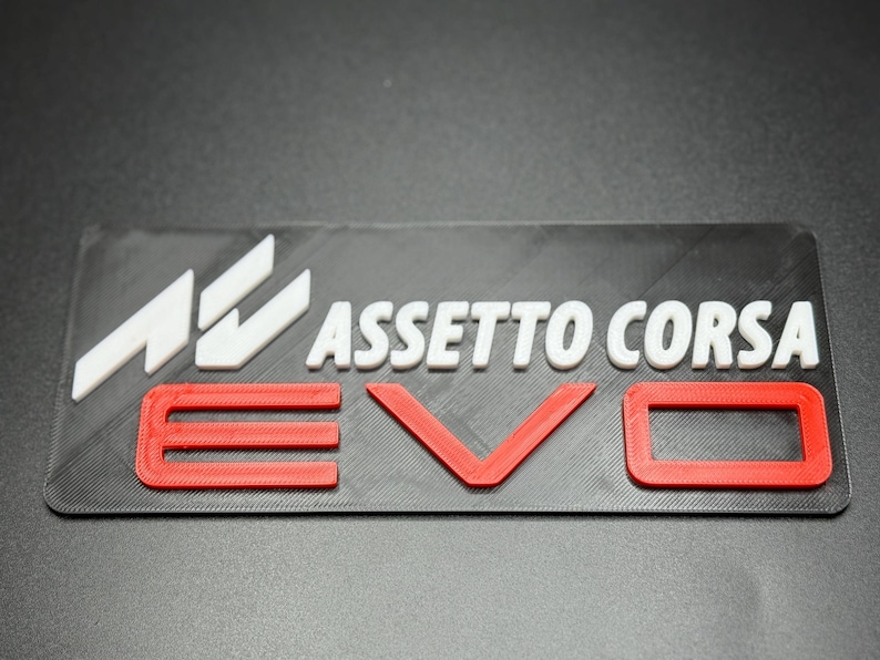 Sim Racing Logo Plaque – 3d-printed F1 25 Wall Art / Sim Rig Decor - Etsy