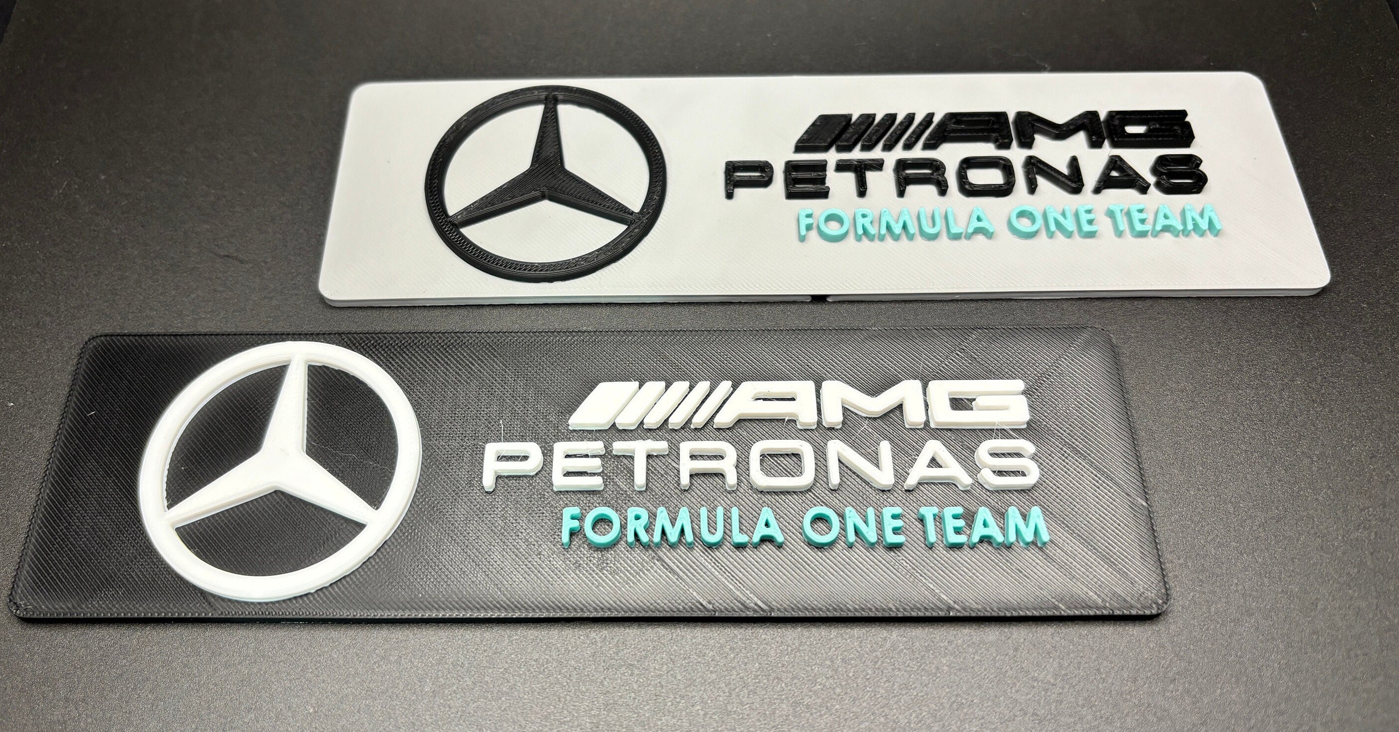 Race-inspired F1 Team Decor Easy Mount 3D Plaques Perfect Gift for ...