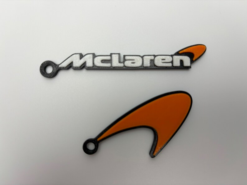 Formula One Mclaren 3D Printed Key Chains - Etsy