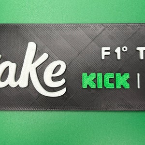 Race-inspired F1 Team Decor Easy Mount 3D Plaques Perfect Gift for ...