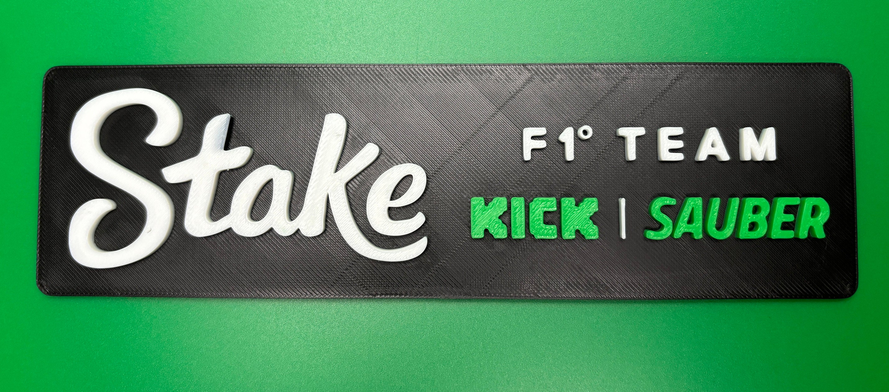 Race-inspired F1 Team Decor - Easy Mount 3D Plaques - Perfect Gift for ...