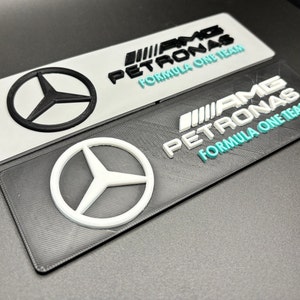 Race-inspired F1 Team Decor Easy Mount 3D Plaques Perfect Gift for ...