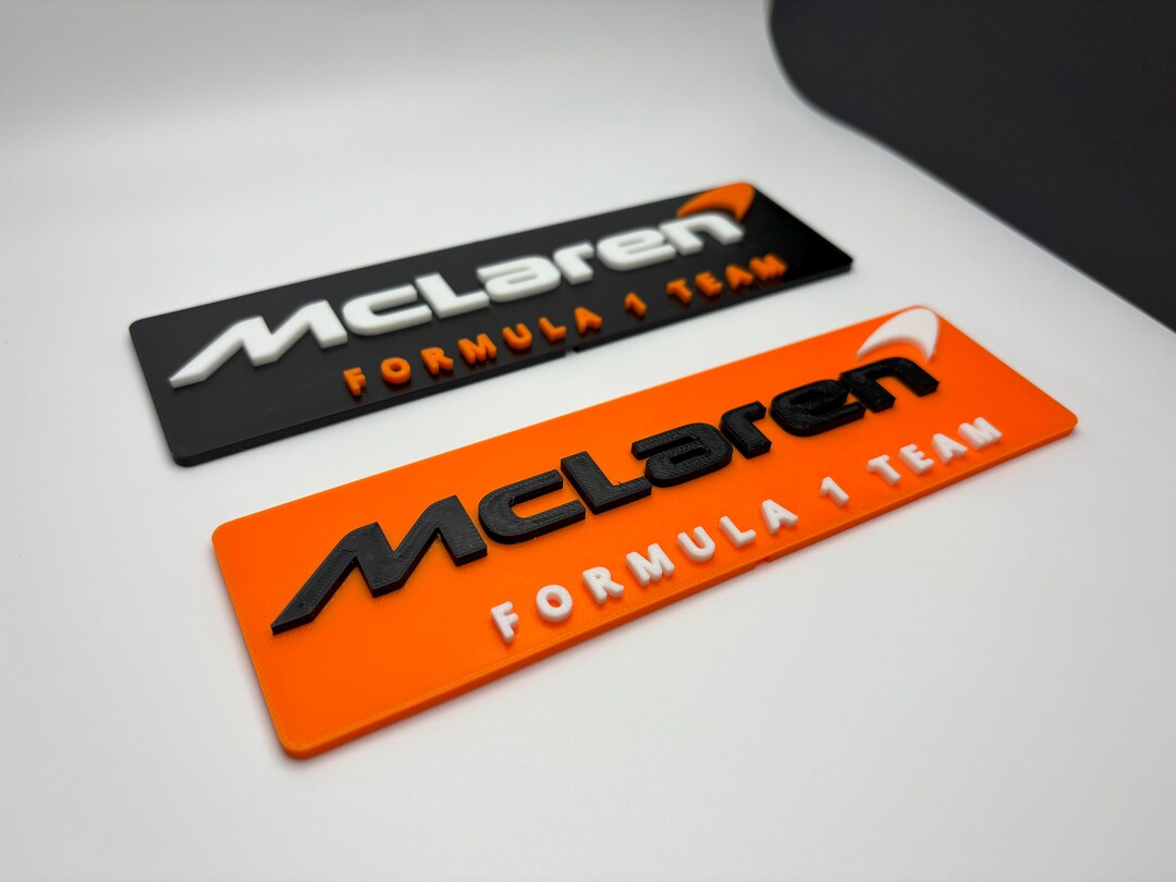 Race-inspired F1 Team Decor - Easy Mount 3D Plaques - Perfect Gift for ...