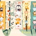 Cute Animal Bookmarks Set, Printable Bookmark Designs (JPG) - Etsy