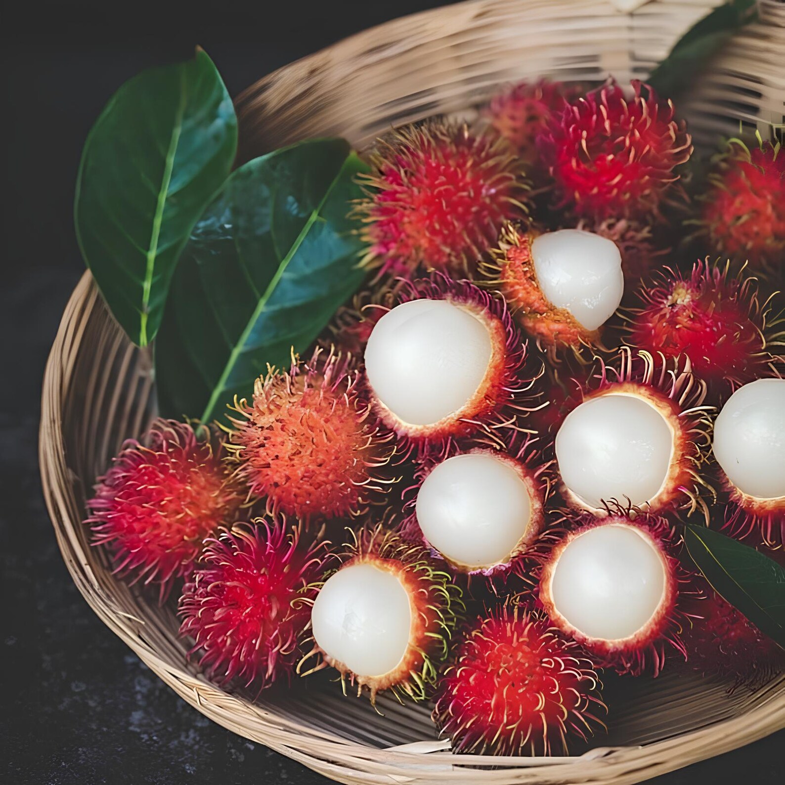 Grafted Rambutan Binjai Fruit Tree, Top Quality Fast Fruiting - Etsy