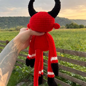 Big Demon - Crochet Pattern. Devil, Lucifer - Etsy