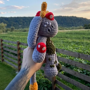 Moss Forest Monster - Crochet Pattern - Etsy