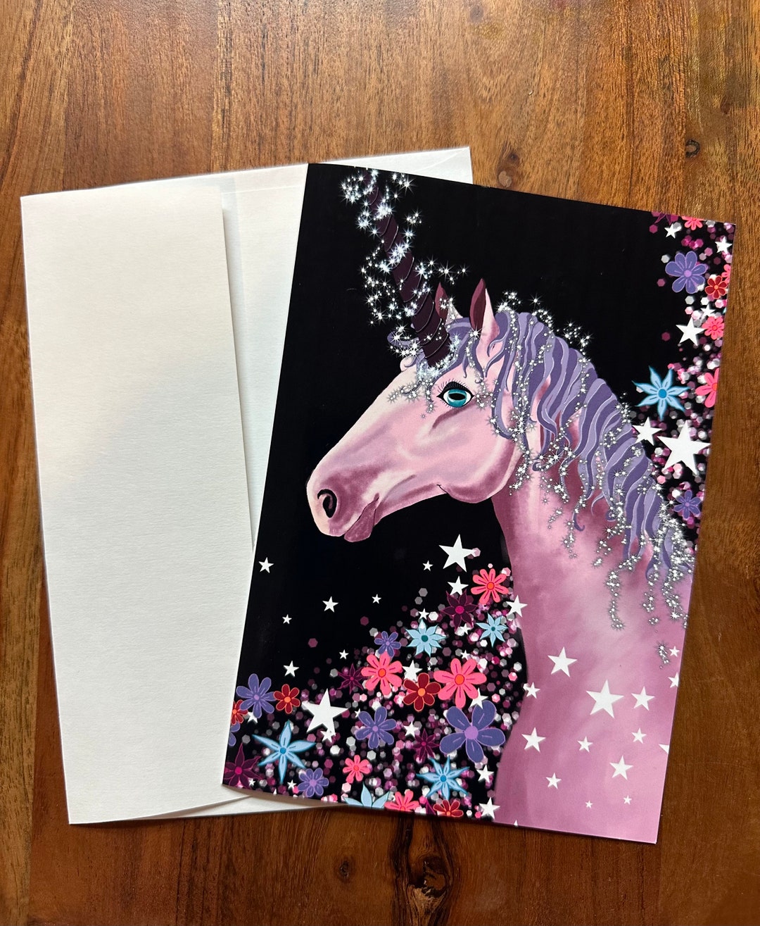 Printable Unicorn Greeting Card, Unicorn Birthday Card, Unicorn Card ...