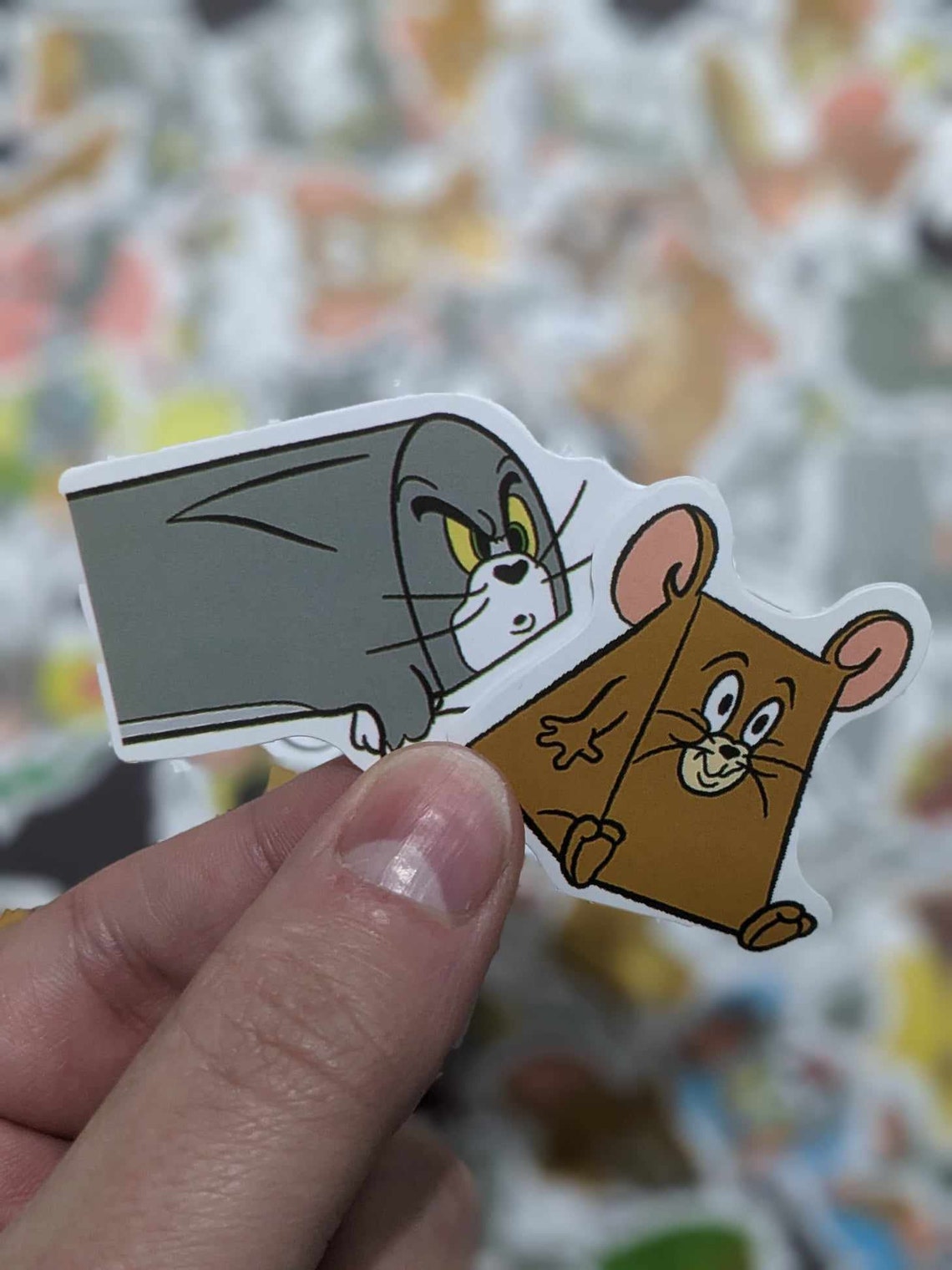 80 Tom & Jerry Stickers - Etsy