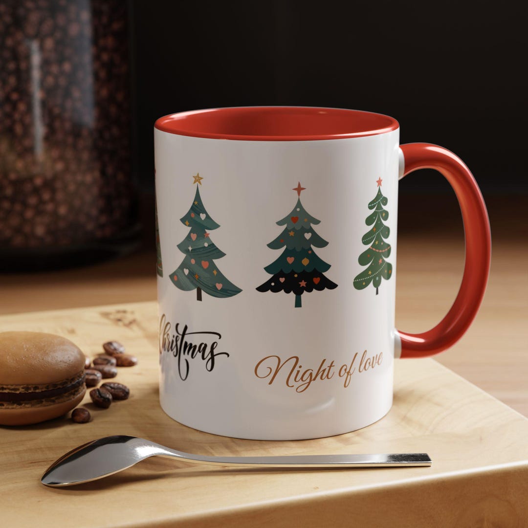 Christmas Mugs / Merry Christmas Mug / Christmas Tree Mug / Christmas ...