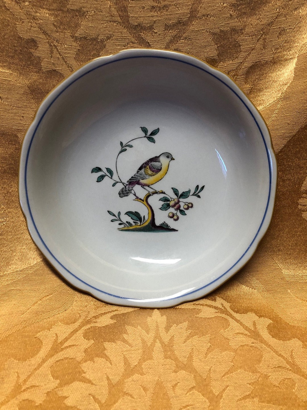 English Spode Queen's Bird Cereal Bowls Set of 4 - Etsy