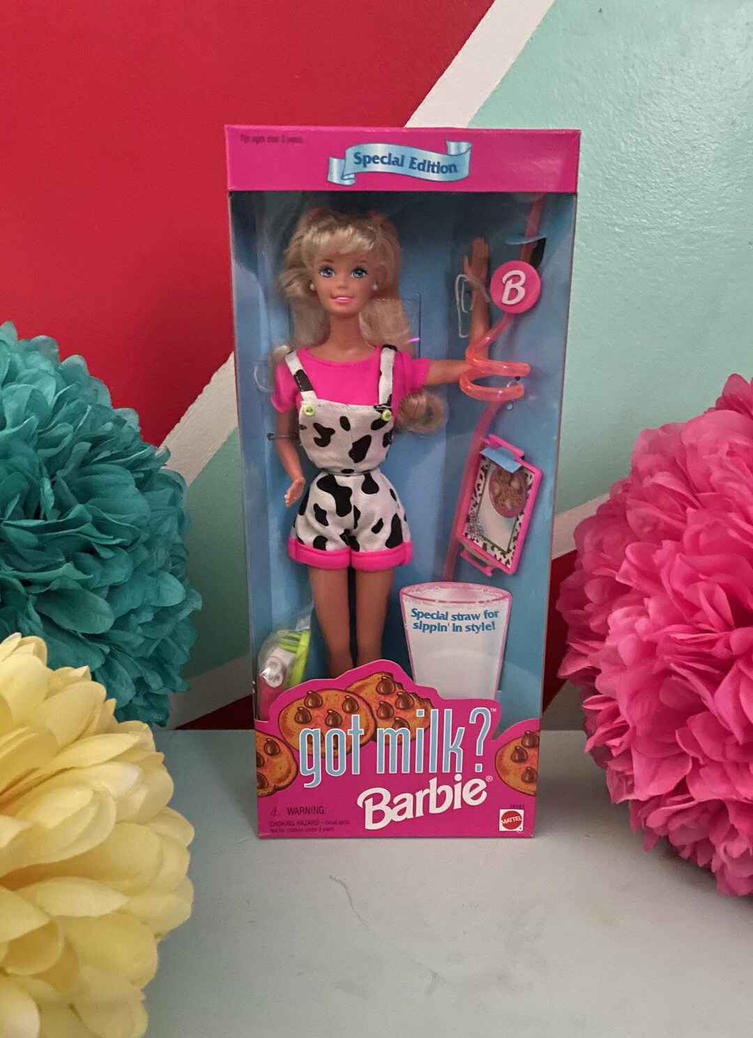Mattel's Special Edition 'got Milk' Barbie - Etsy