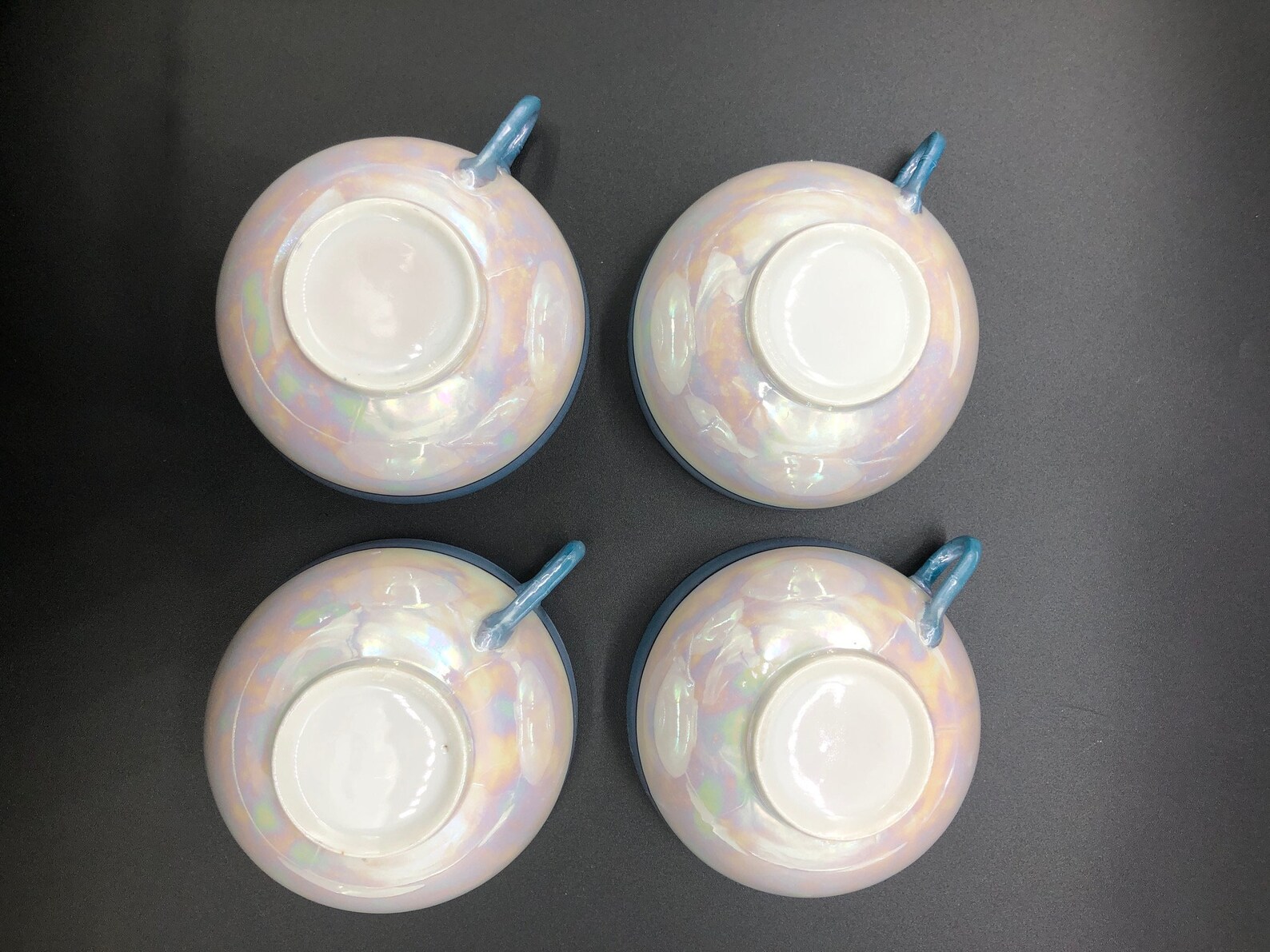 Takito TT Japanese Lusterware Vintage Cups and Saucers With Luncheon ...