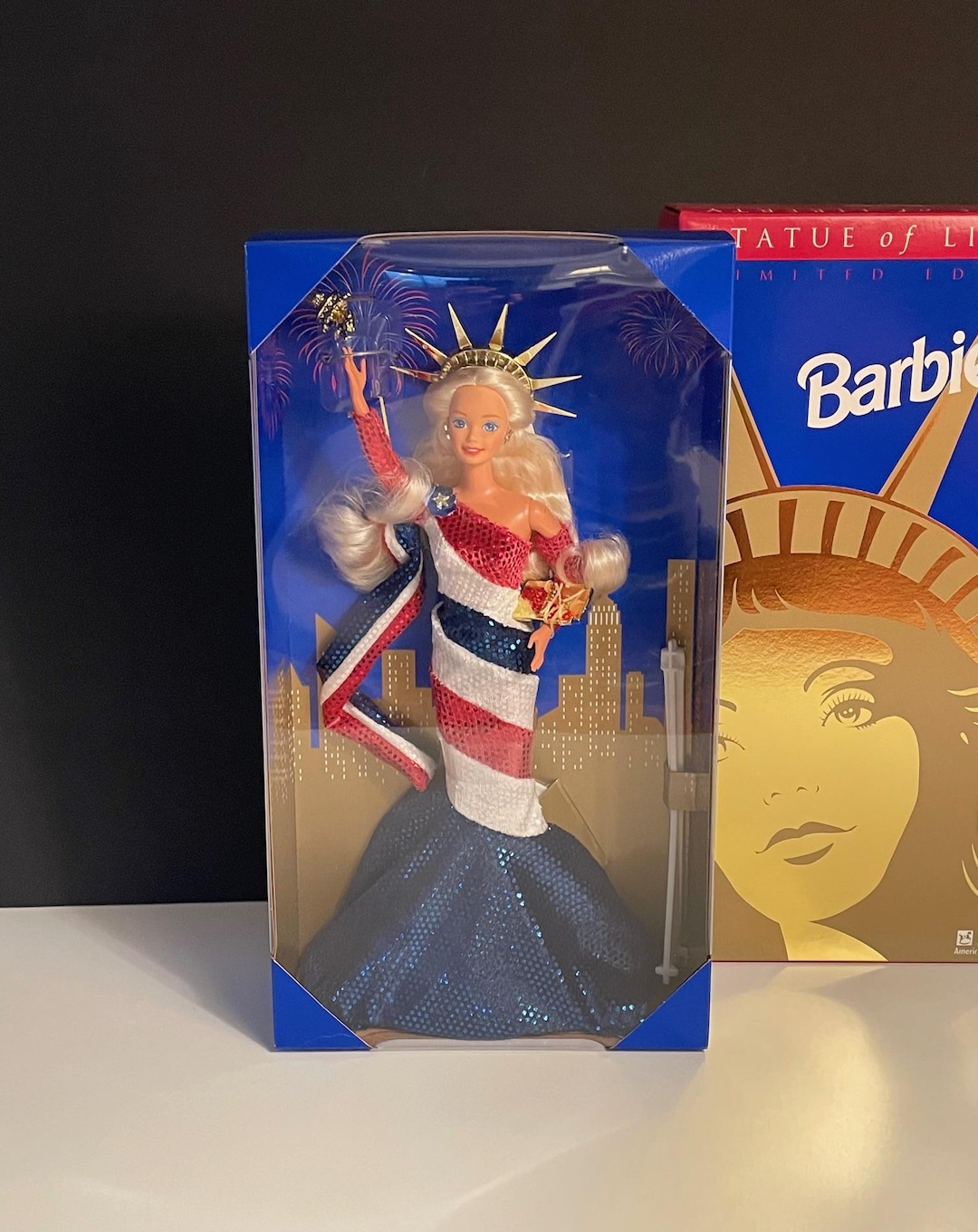 Mattel's 'statue of Liberty' Barbie American Beauties Collection NRFB ...