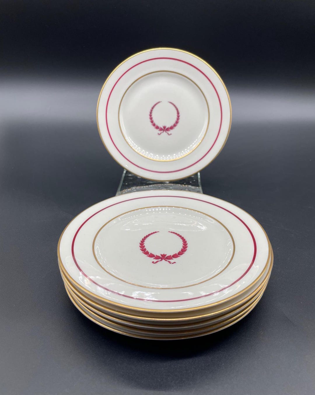 6 Vintage Warwick China Bread Plates - Etsy