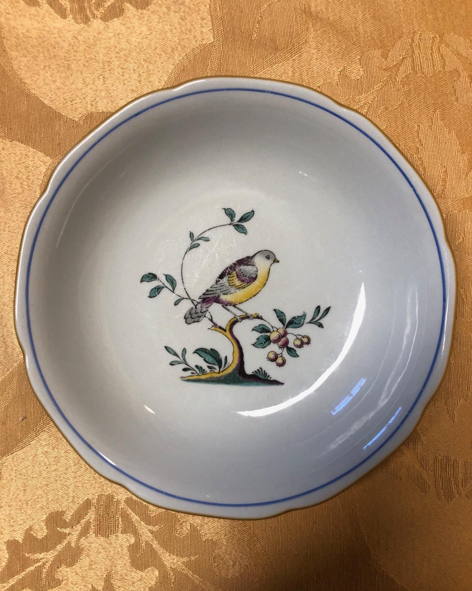 English Spode Queen's Bird Cereal Bowls Set of 4 - Etsy